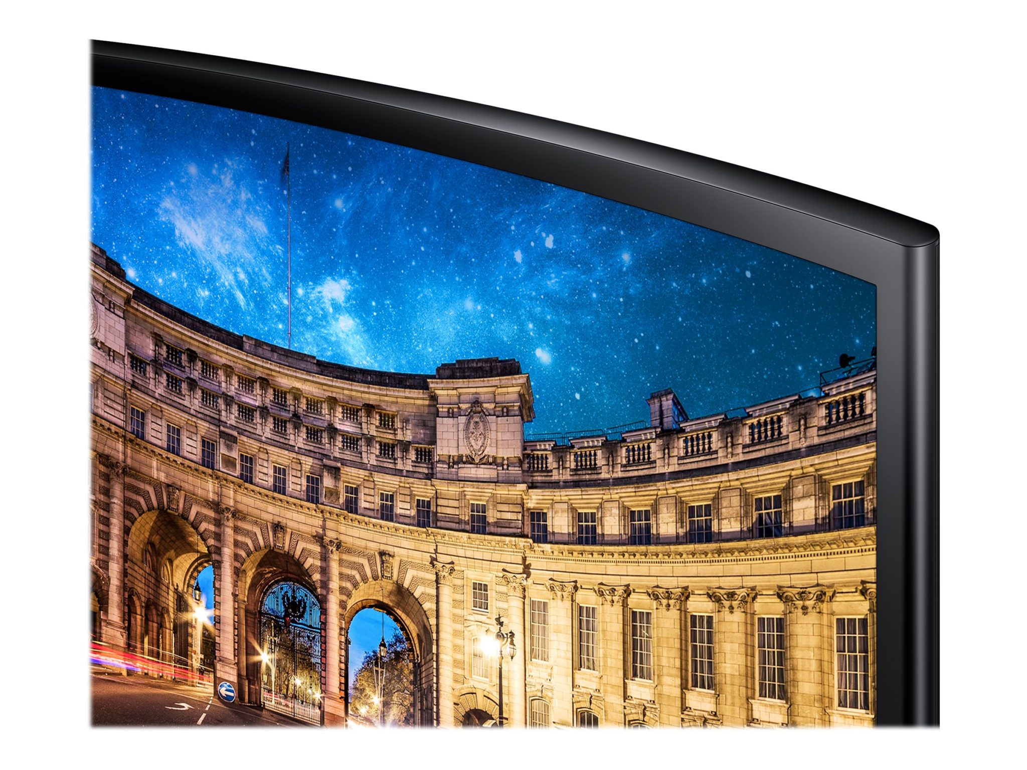 Samsung C24F396FHN - CF396 Series - LED monitor - curved - 24" (23.5 ...